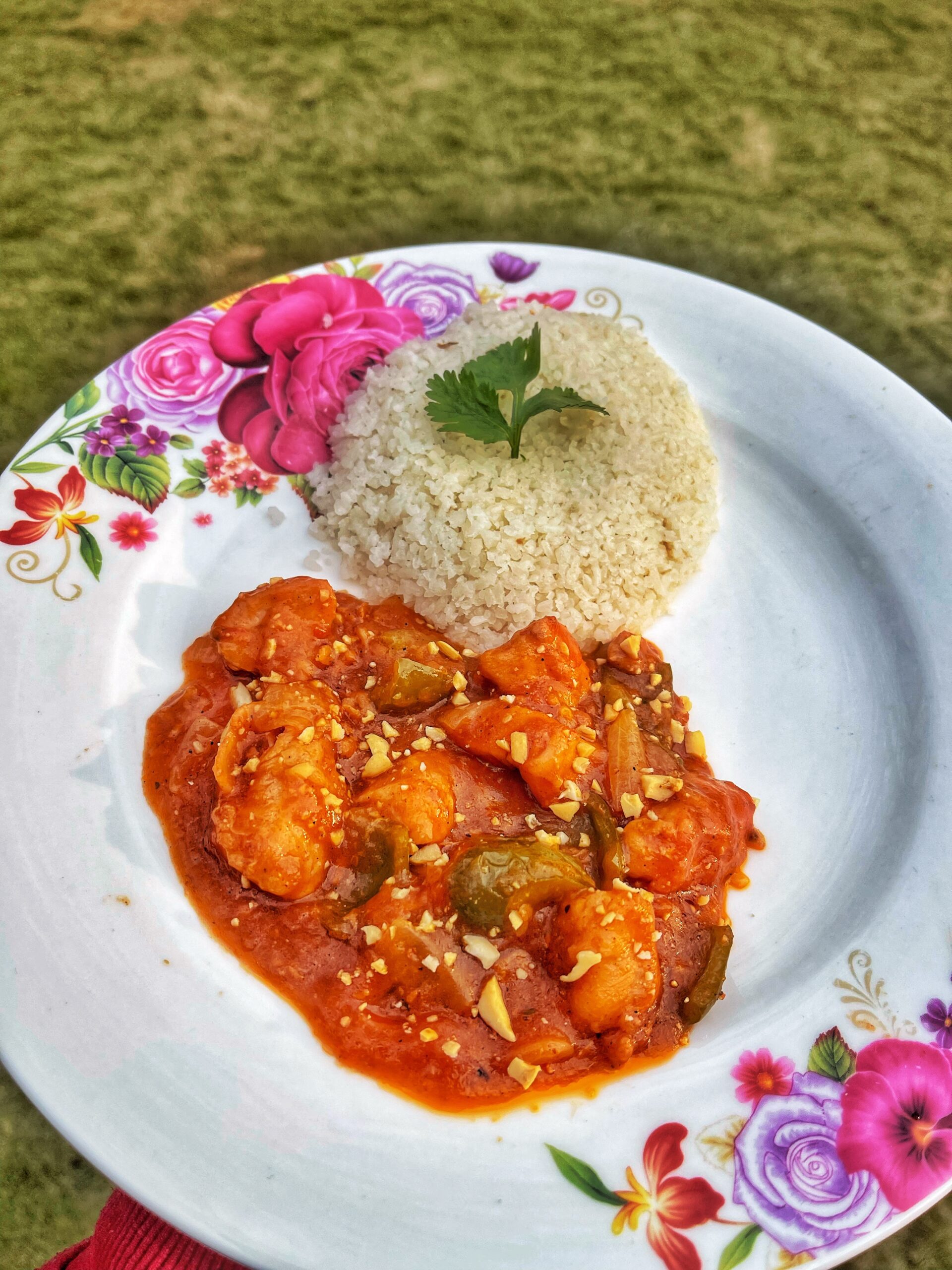 Quick Chicken Manchurian Recipe - SeeforCumin