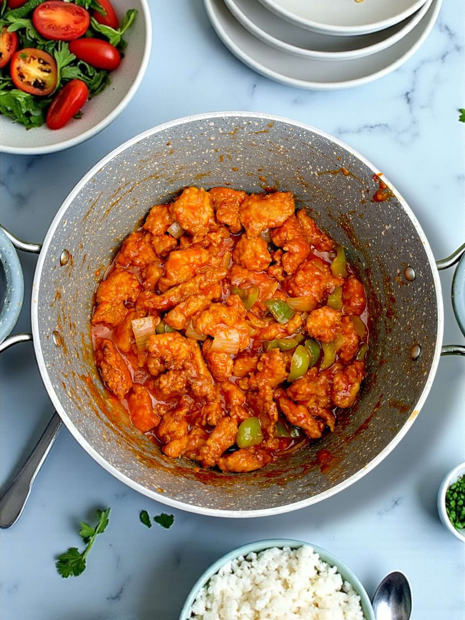 Crispy Chicken Manchurian (Sweet & Sour)