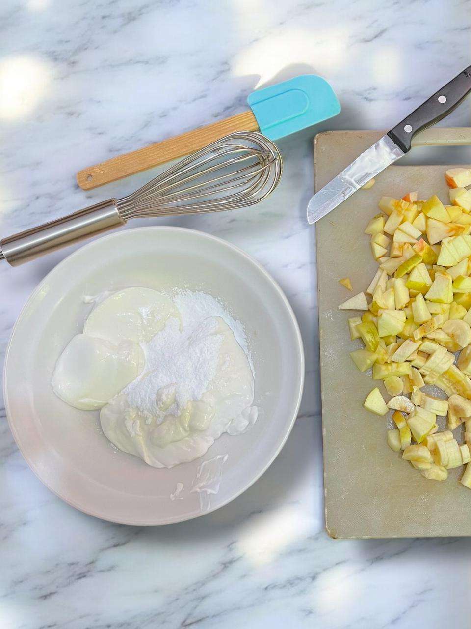 Cream Fruit Chaat | Fruit Cocktail Salad