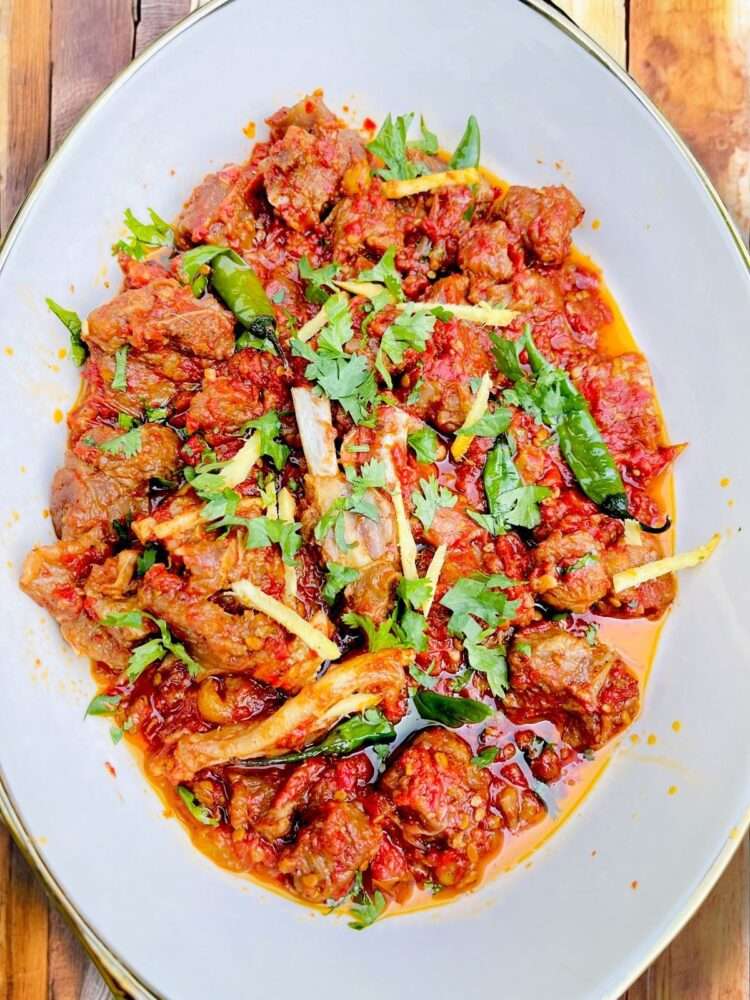 Authentic Mutton Karahi Recipe (Goat Karahi)