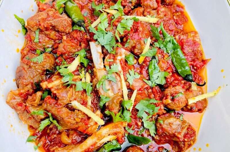 Authentic Mutton Karahi Recipe (Goat Karahi)